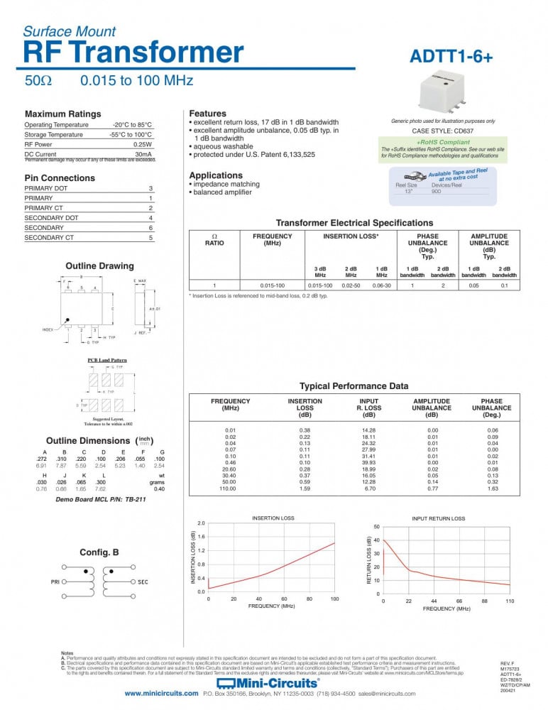 ADTT1-6+ technical document page