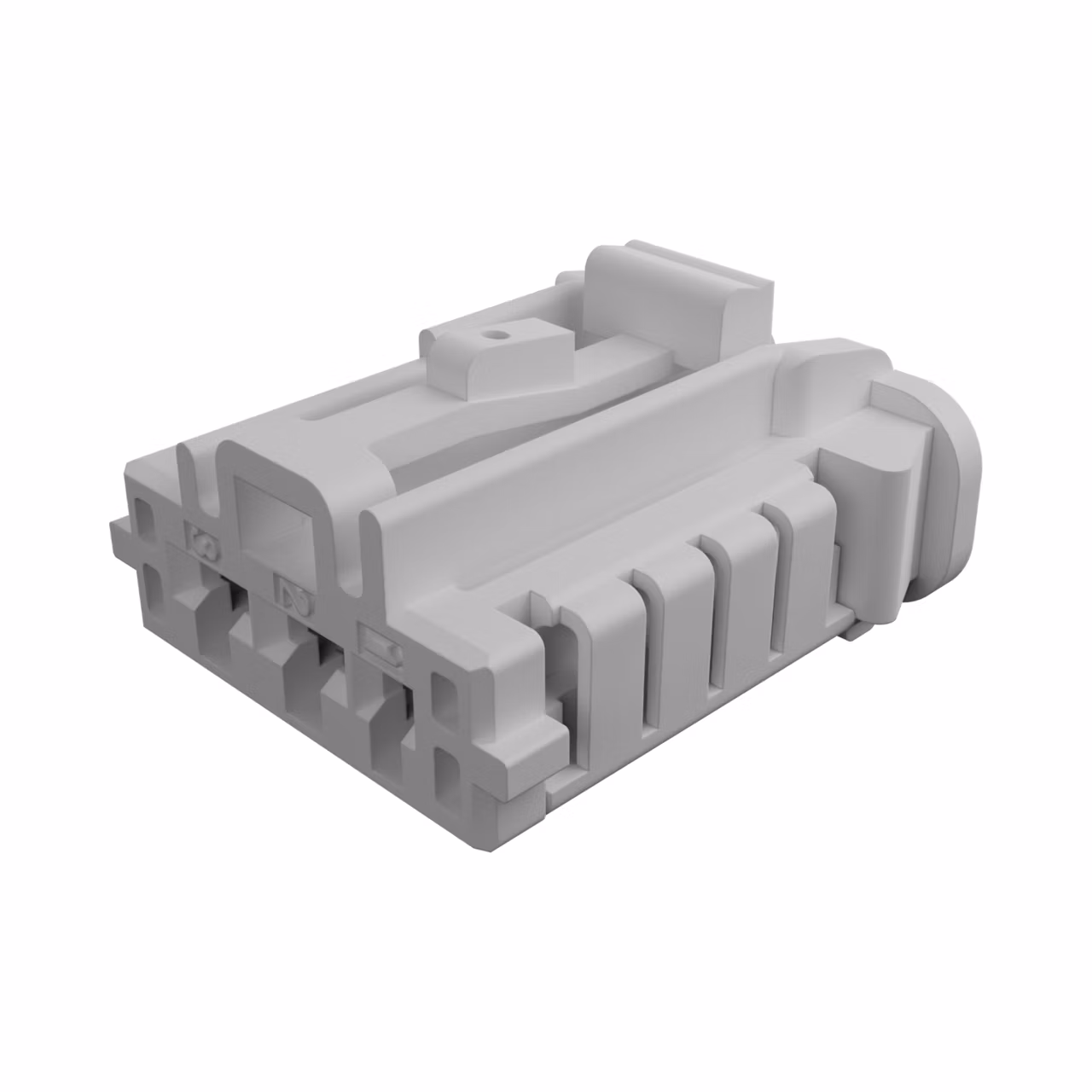 NSCC, Receptacle Connector Hybrid, Single Part, Unsealed 3 Circuits, White for sale