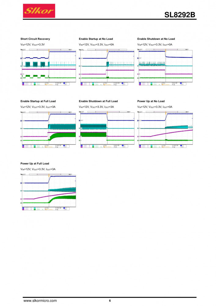 SL8292B datasheet page 6