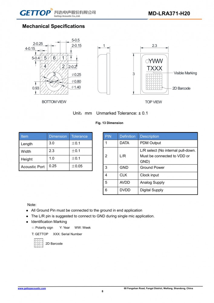 MD-LRA371-H20 document page 8