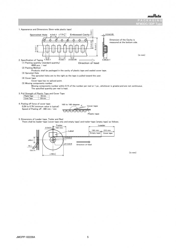 Murata NFM3DCC222R1H3L document page 5