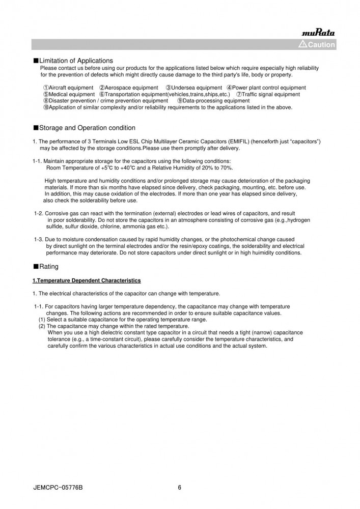 Murata NFM3DCC222R1H3L document page 6