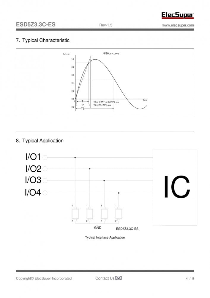 ESD5Z3.3C-ES datasheet page 4