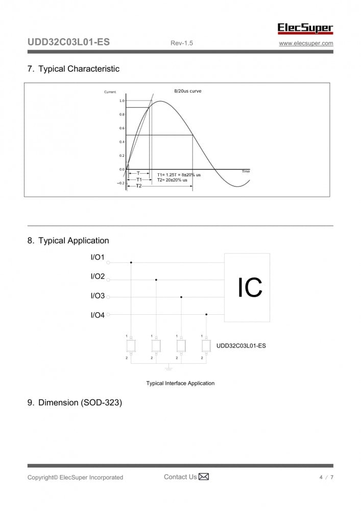 UDD32C03L01-ES datasheet page 4
