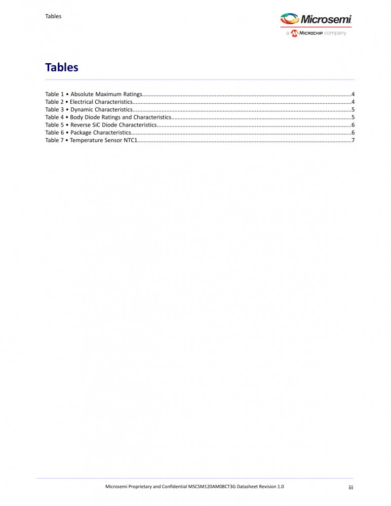 MSCSM120AM08CT3AG datasheet page 3