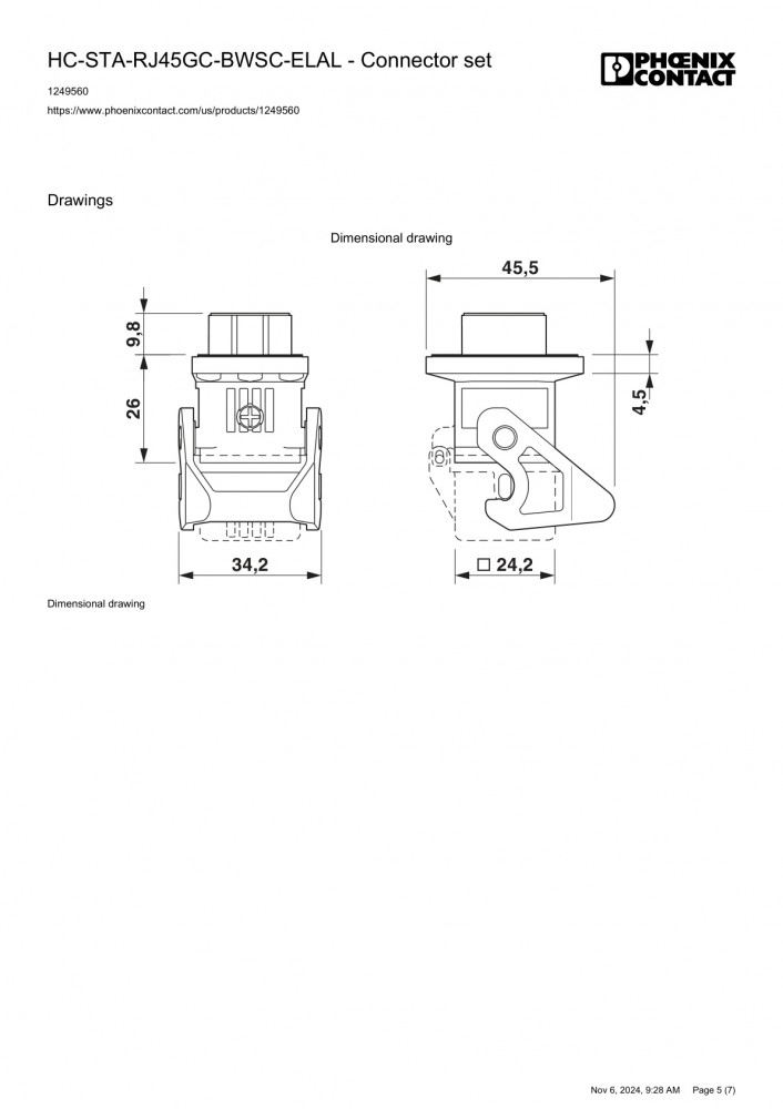 Phoenix Contact 1249560 technical document page 5