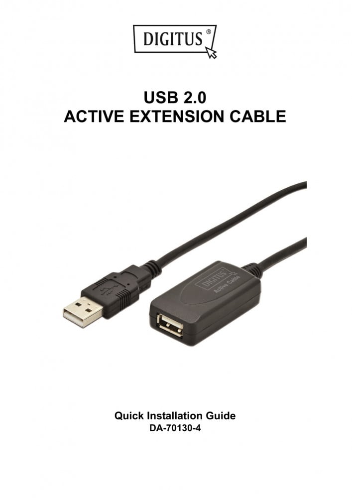 DA-70130-4 Quick Installation Guide page 1