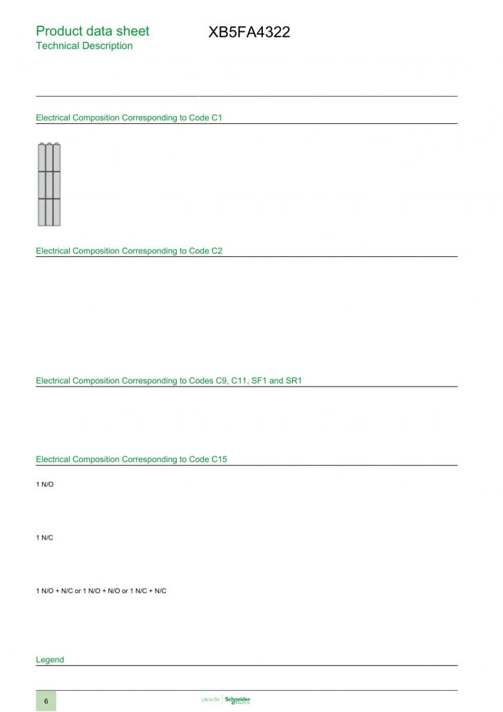 XB5FA4322 technical document page 6