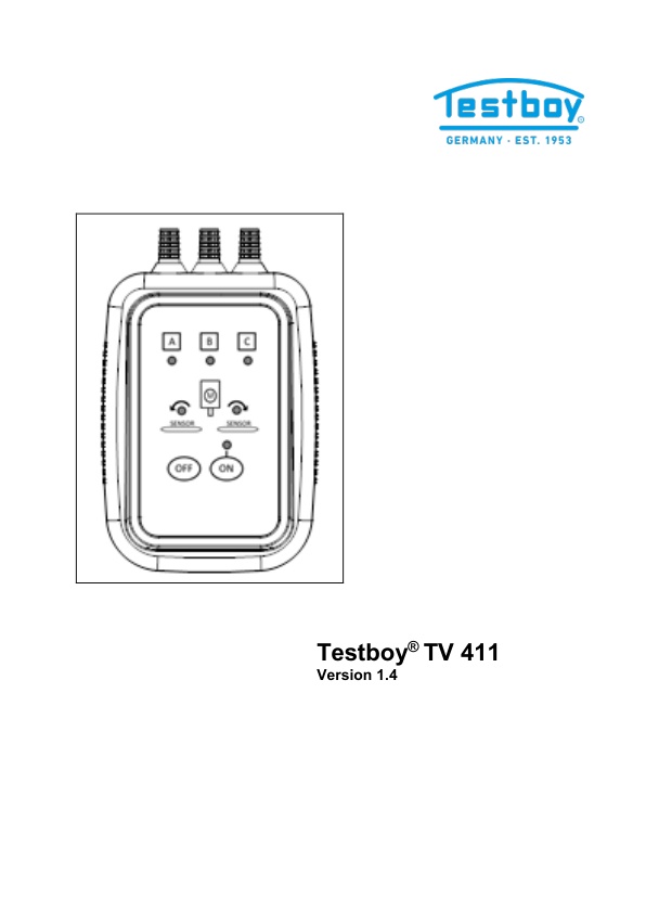 TESTBOY TV 411 document page 1