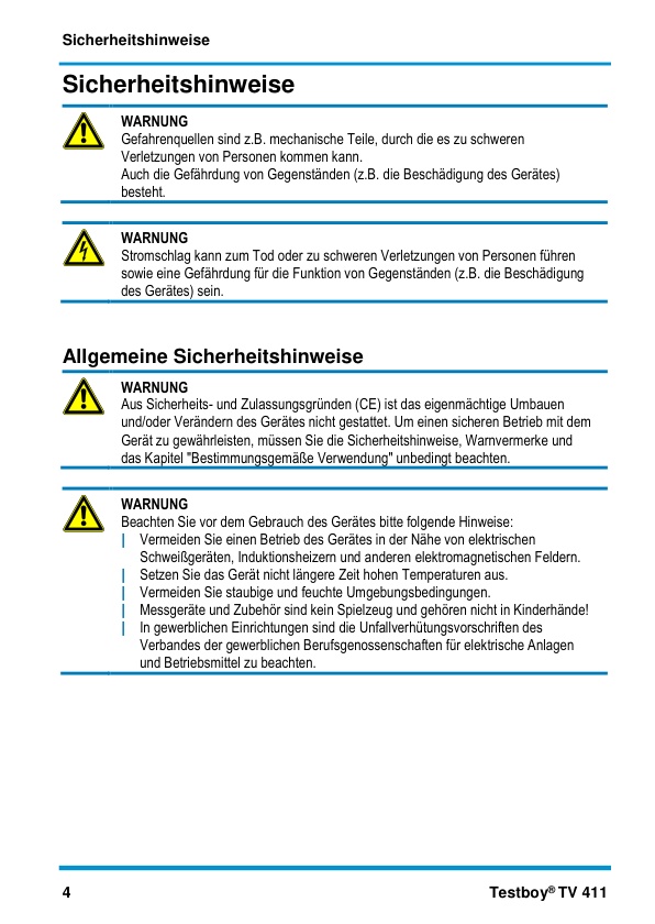 TESTBOY TV 411 document page 4