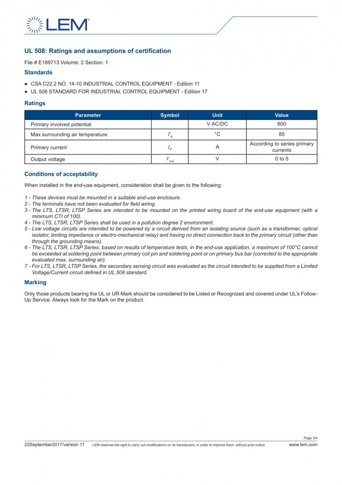 LTSR 25-NP datasheet page 3