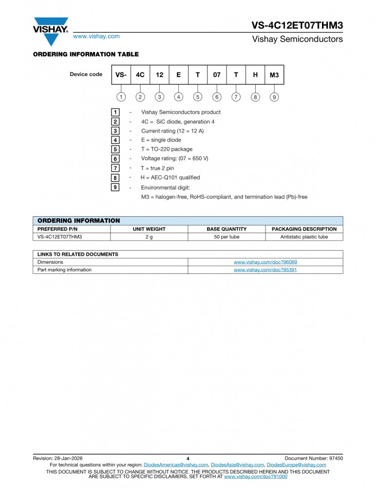 Vishay VS-4C12ET07THM3 datasheet page 4