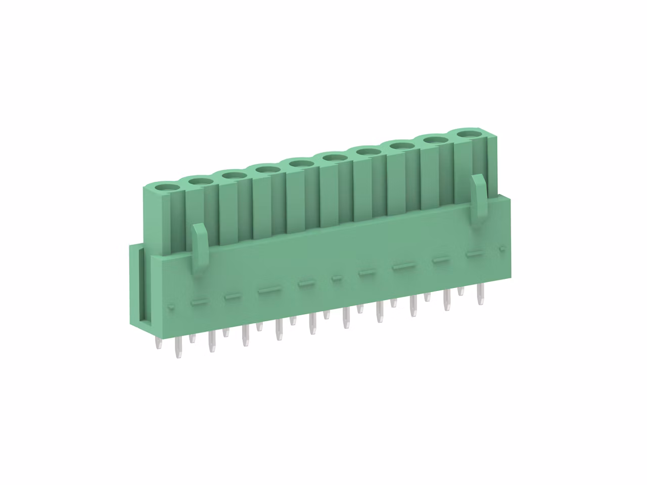 7.50mm Beau Eurostyle Right-Angle PCB Header, Closed Ends, 7 Circuits