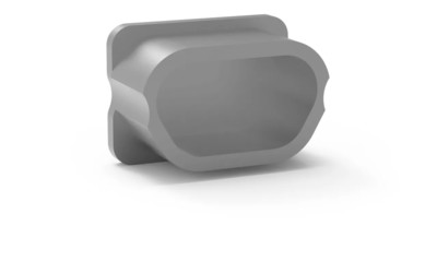 AirBorn M Series, Micro-D, Plastic, Low Profile, Dust Covers for Receptacles