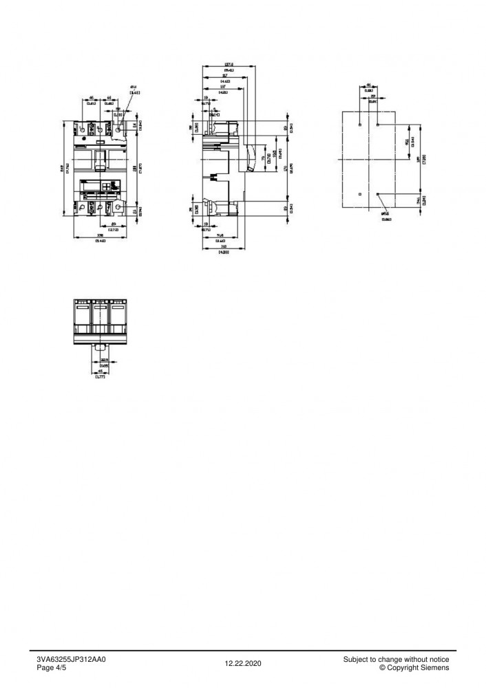 SIEMENS 3VA6325-5JP31-2AA0 datasheet page 4