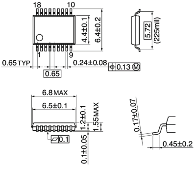 TOSHIBA TBD62503APG