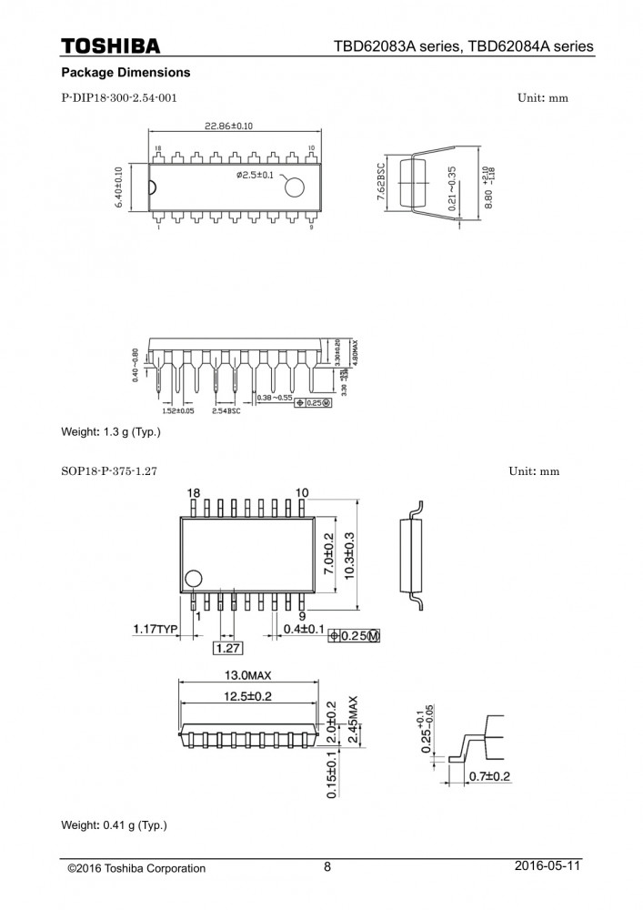 TBD62084A series datasheet page 8