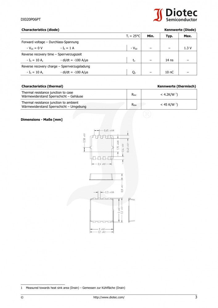 DI020P06PT datasheet page 3 preview