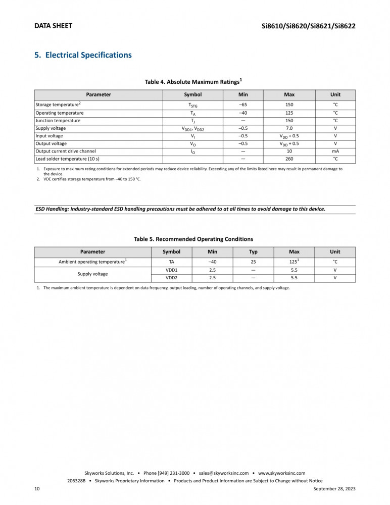 SI8620EC-B-ISR datasheet page 10