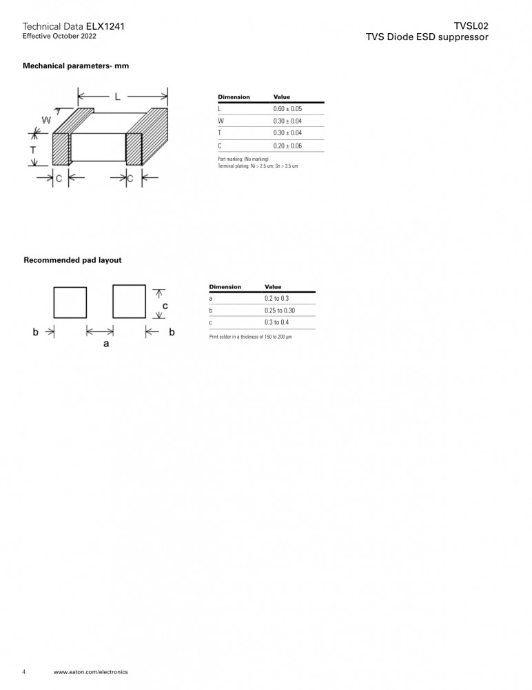 TVSL02 datasheet page 4