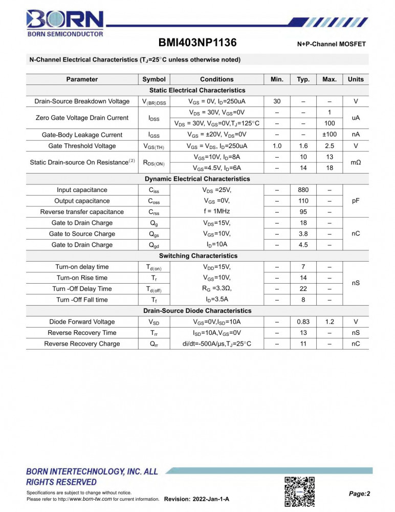 BMI403NP1136 datasheet page 2