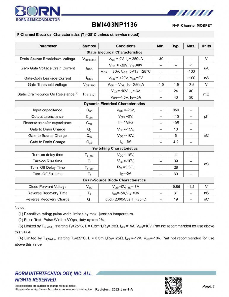 BMI403NP1136 datasheet page 3