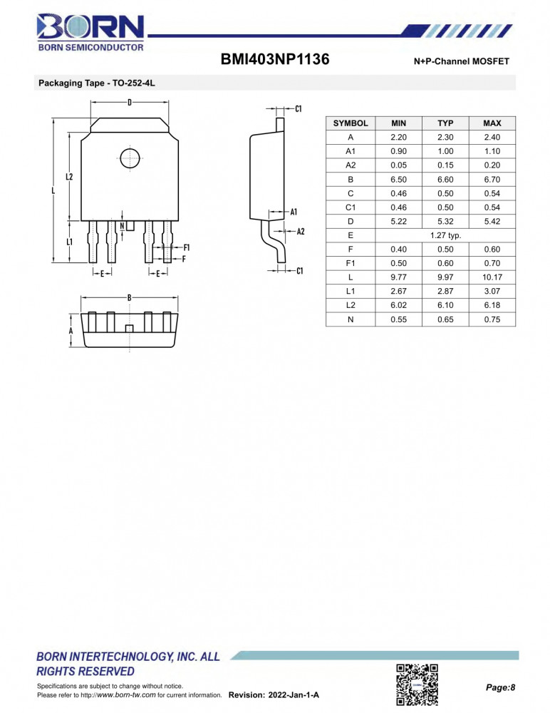 BMI403NP1136 datasheet page 8