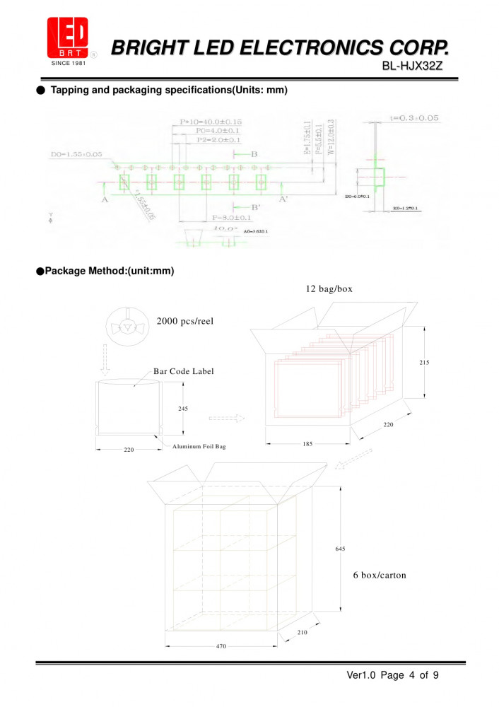 BL-HJX32Z technical document page 3