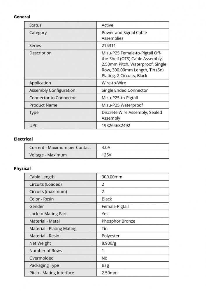 Product document preview, page 2