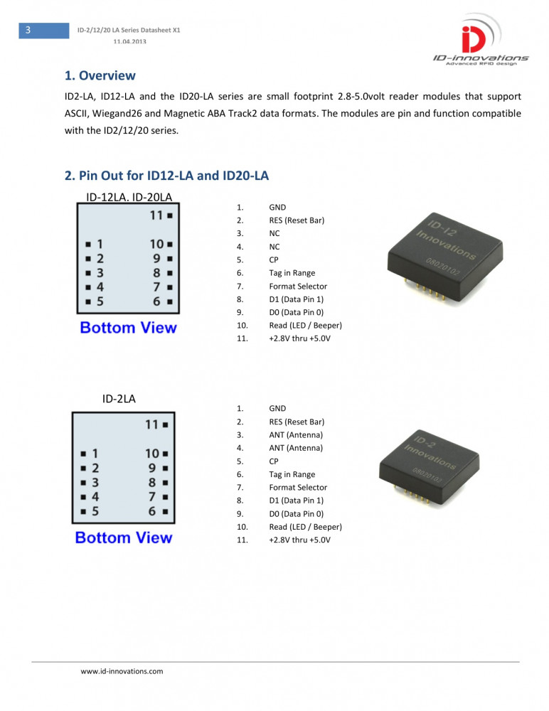 SEN-11828 datasheet page 3