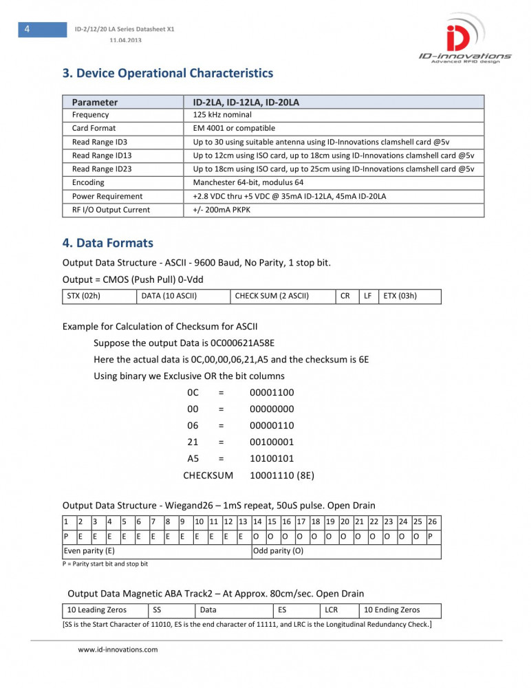 SEN-11828 datasheet page 4