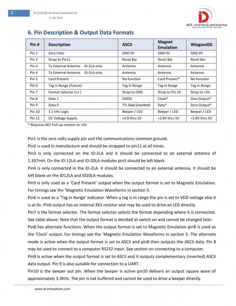 SEN-11828 datasheet page 6