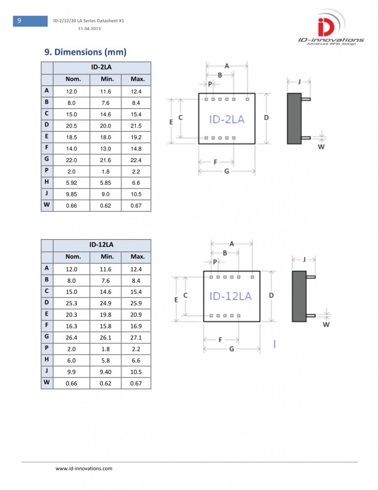 SEN-11828 datasheet page 9