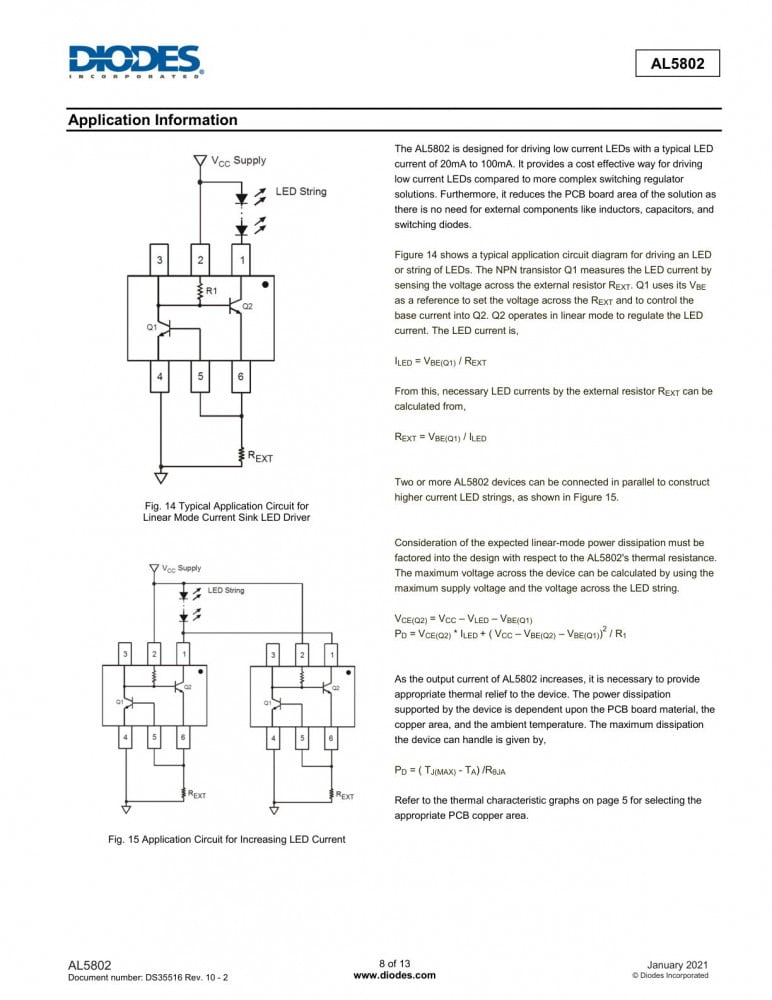 AL5802EV1 datasheet page 8