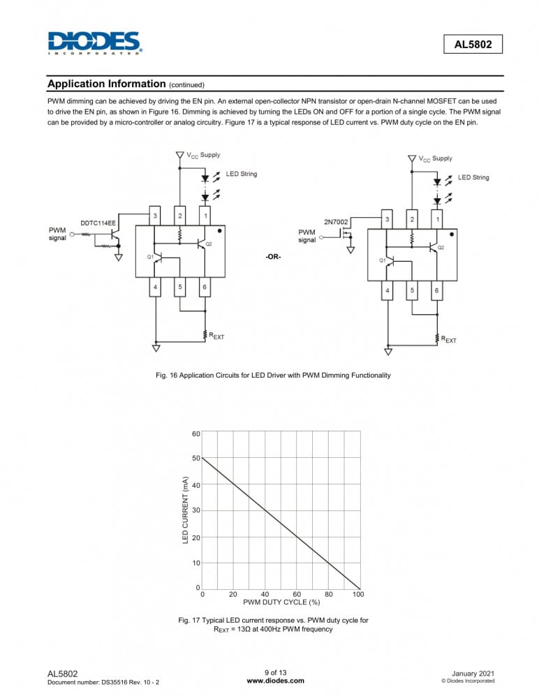 AL5802EV1 datasheet page 9