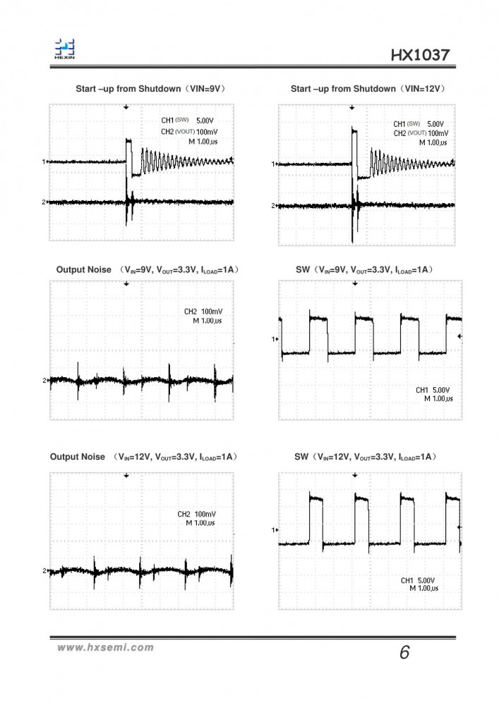 HX1037-AG datasheet page 6