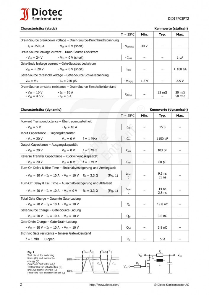DI017P03PT2-AQ datasheet page 2