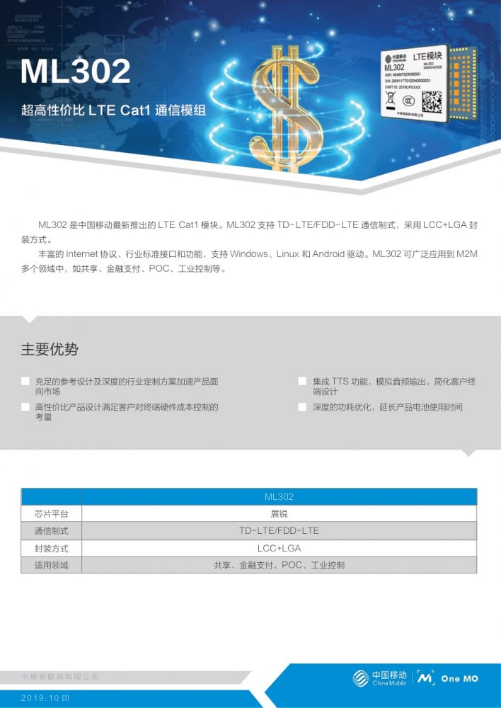 ML302 technical document page 1
