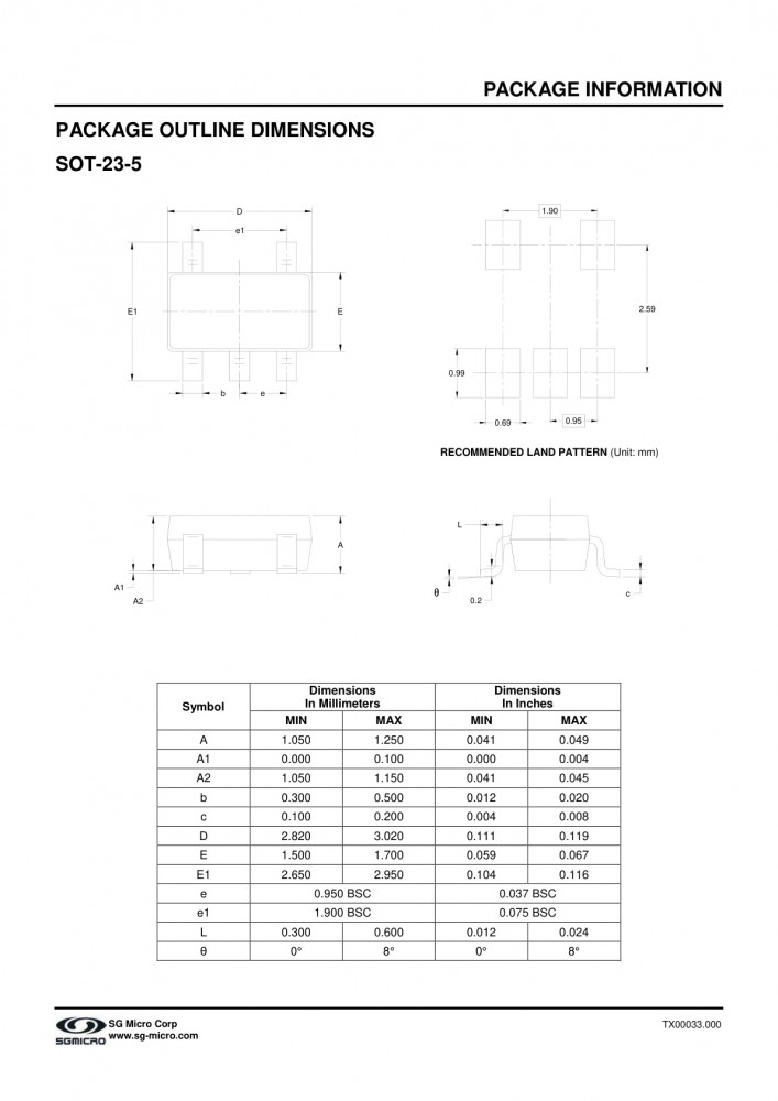 SGM8541 datasheet page 10