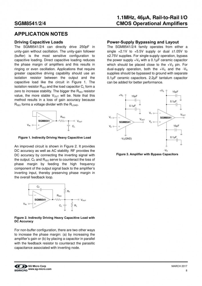 SGM8541 datasheet page 8