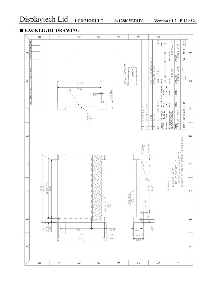 64128K FC BW-3 specification document page 10