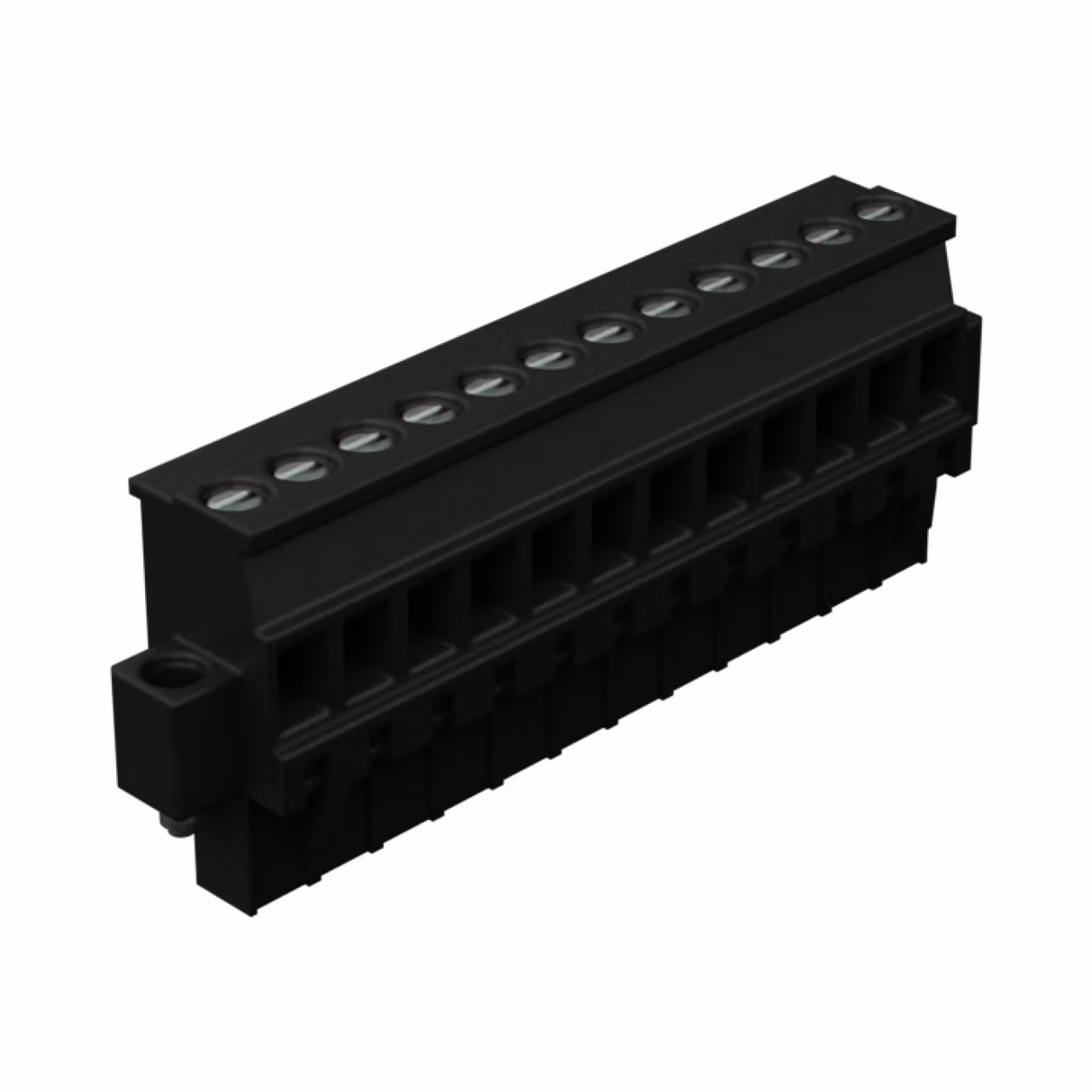 5.00mm Pitch Eurostyle Vertical Plug, with Retention Screws, Front Wire Entry, 12 Circuits for sale