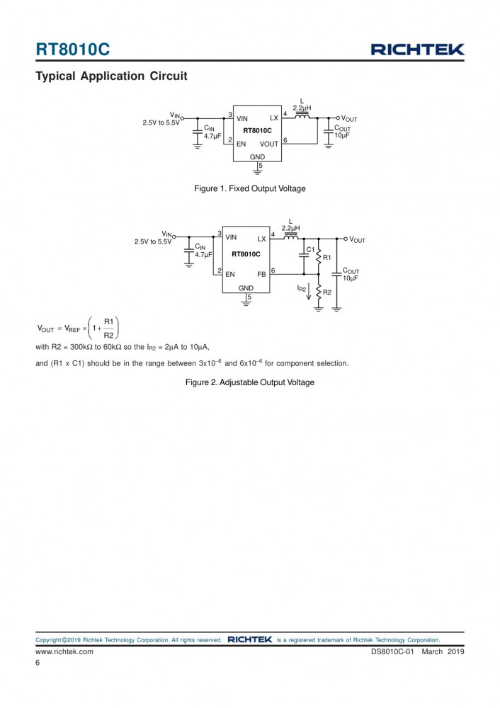 RT8010C datasheet page 6