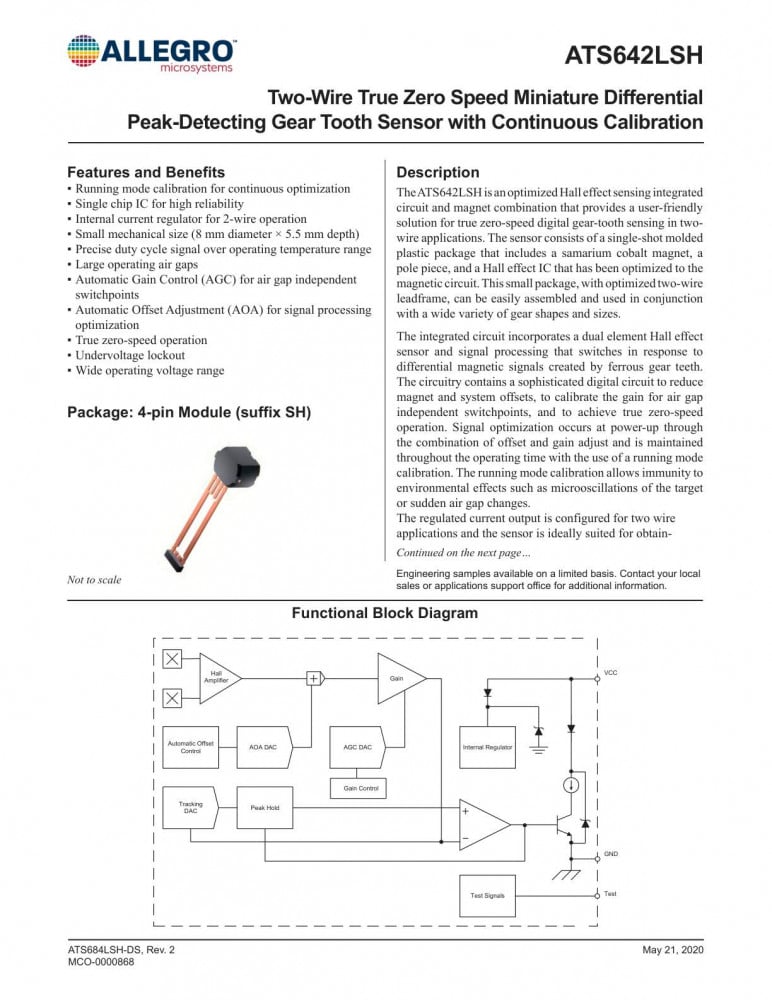 ATS642LSHTN-I1-T datasheet page 1