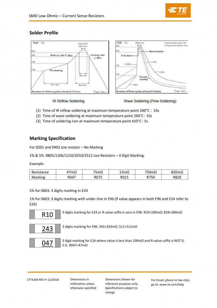 RL73 datasheet page 5