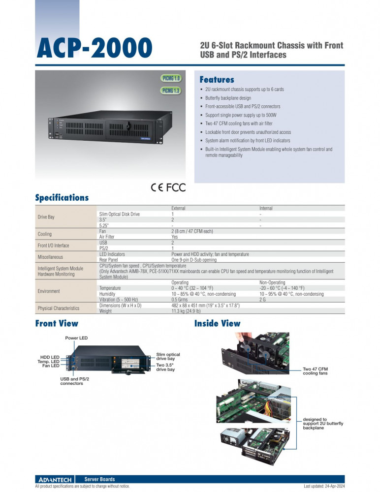 ACP-2000 technical document page 1