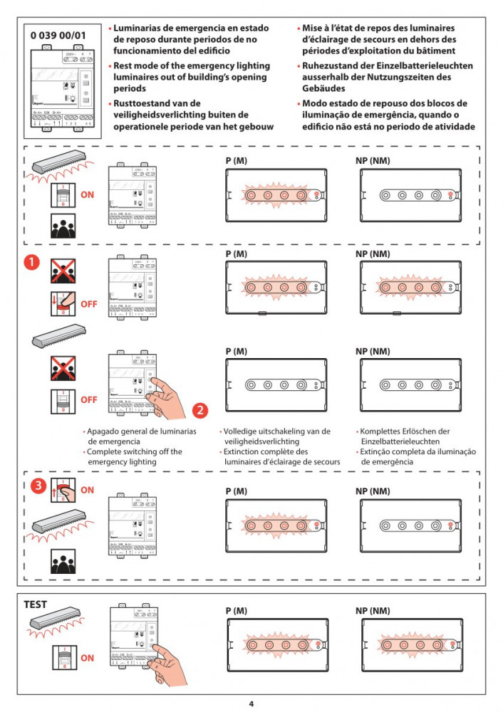 Legrand URA ONE documentation page 4
