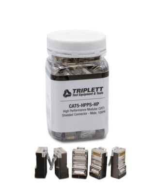 Triplett CAT5-HSP Modular Ethernet Connector Jack