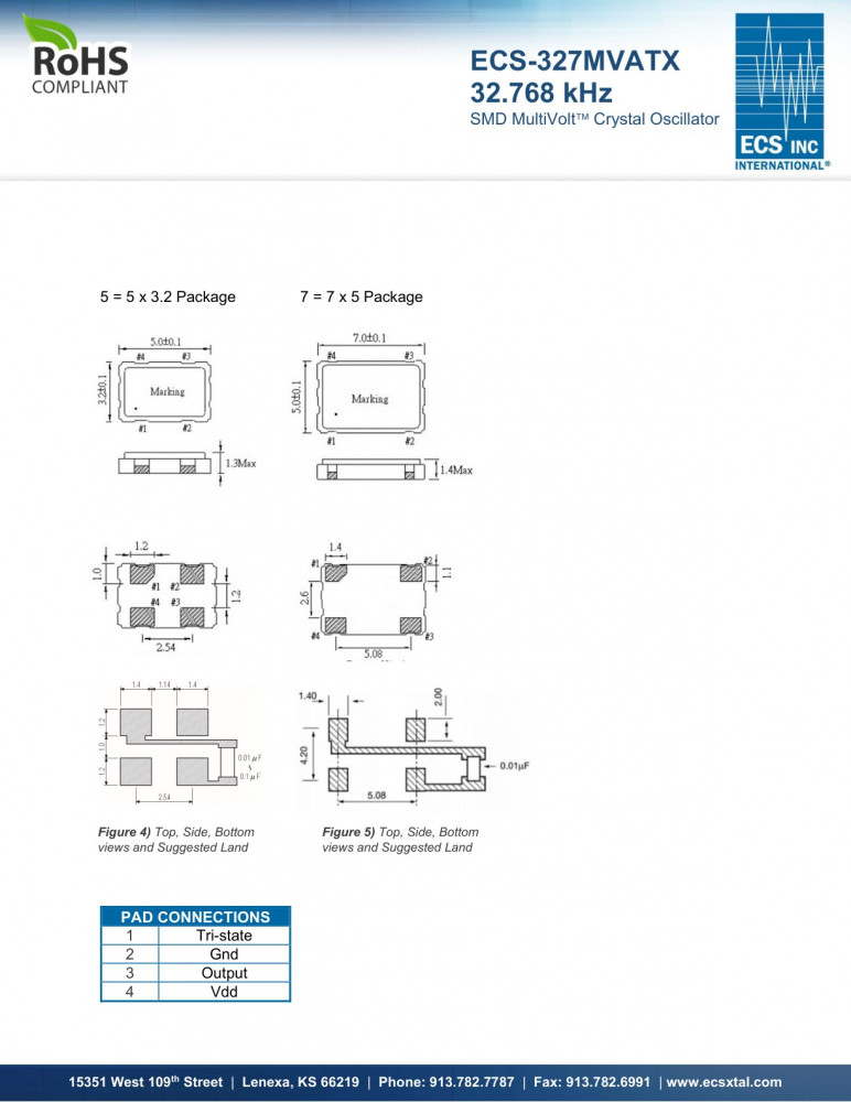 ECS-327MVATX technical document page 3