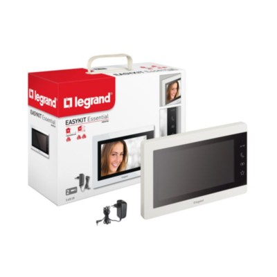 Easy Kit - DIY IU entry level 7 inches screen plug-in - Hands free video door entry - Surface mounted - IP54 rated for sale